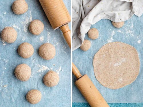 Roti Recipe - Dinner, then Dessert