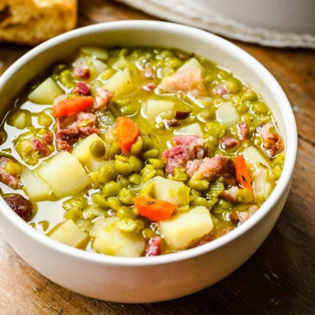 Homemade Split Pea Soup Recipe - Dinner, then Dessert