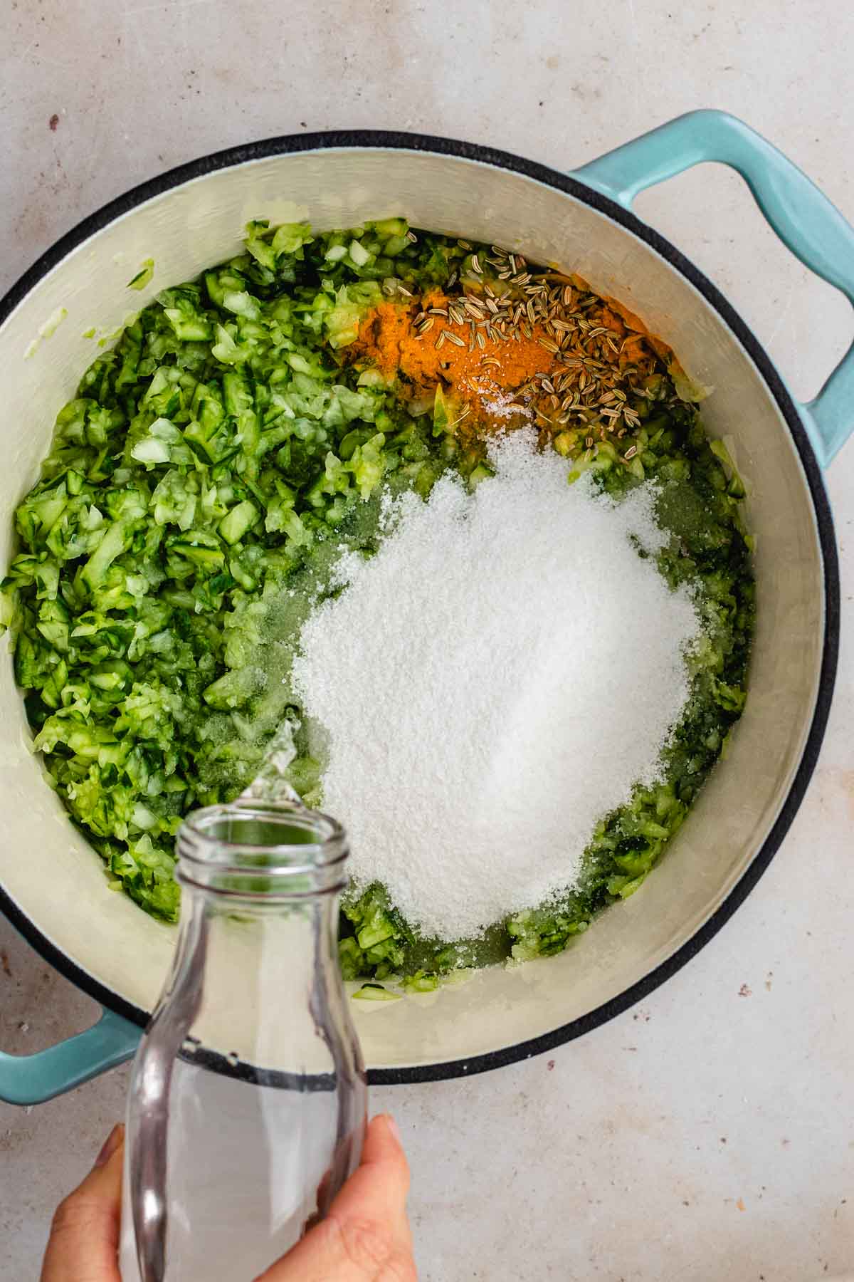 Easy Sweet Pickle Relish Recipe - Dinner, then Dessert