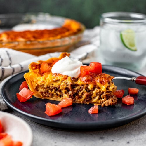 Cheesy Burrito Pie Recipe - Dinner, then Dessert