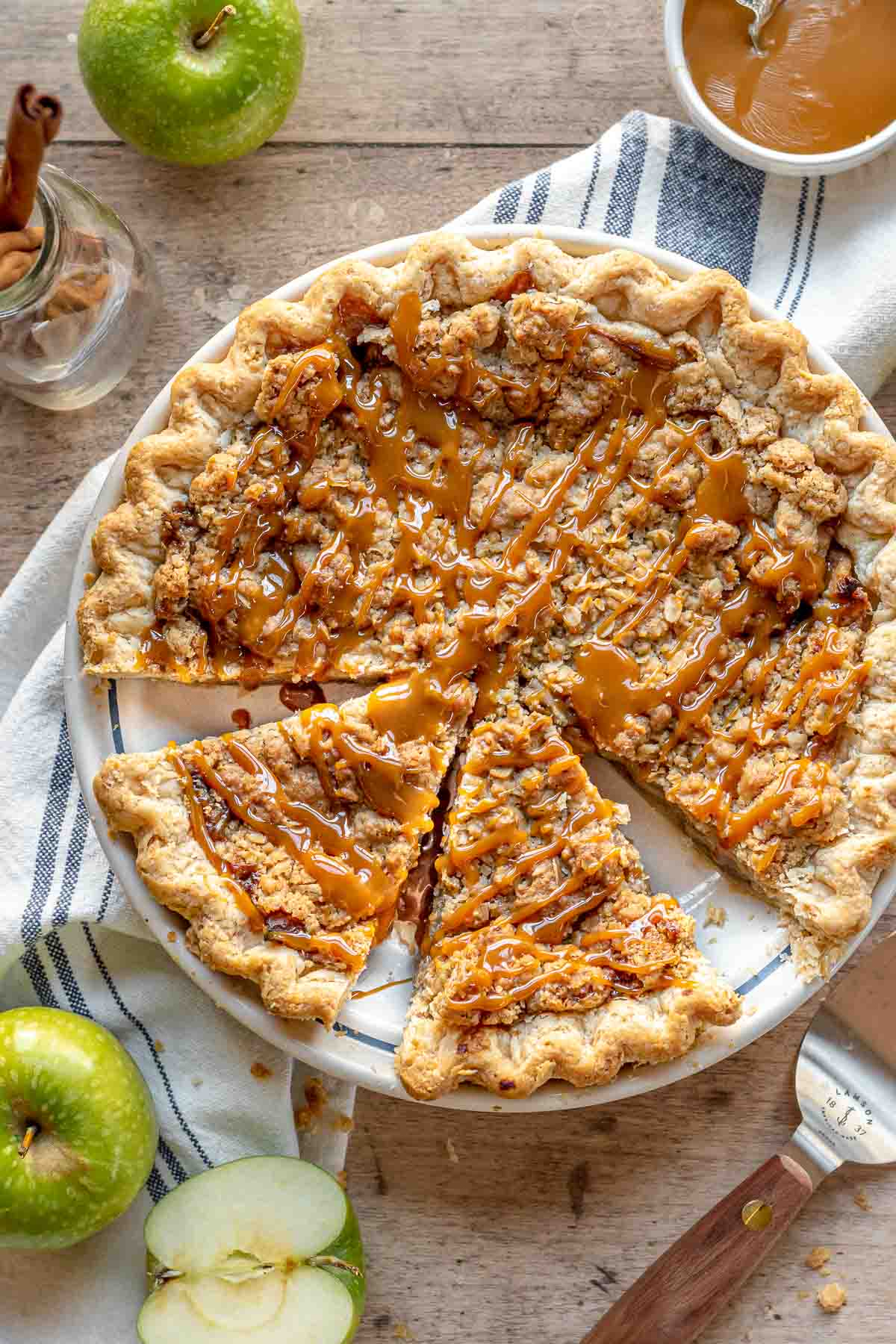 Easy Caramel Apple Pie Recipe - Dinner, then Dessert