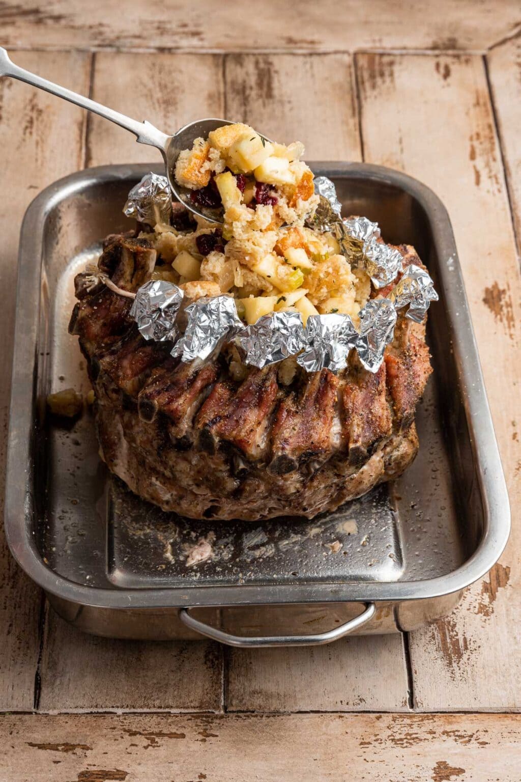 Crown Pork Roast Recipe - Dinner, then Dessert