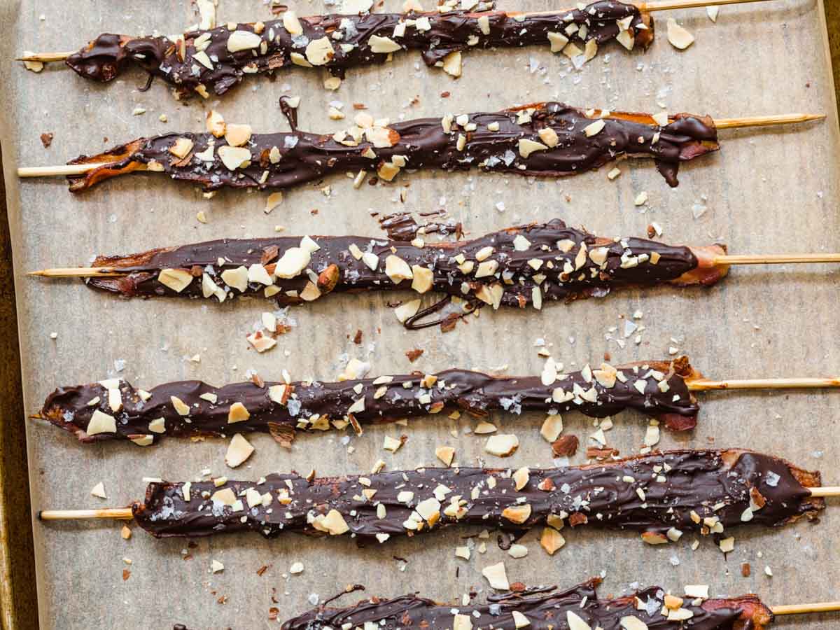Delicious Chocolate Covered Bacon Recipe - Dinner, then Dessert
