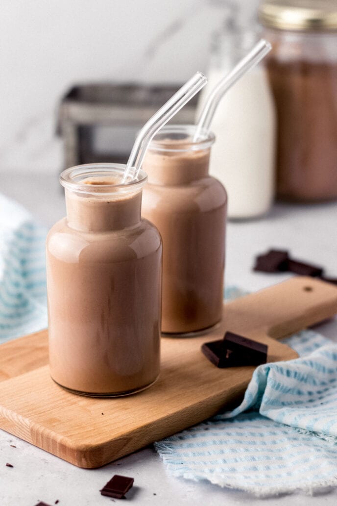 Easy Homemade Chocolate Milk Recipe - Dinner, then Dessert