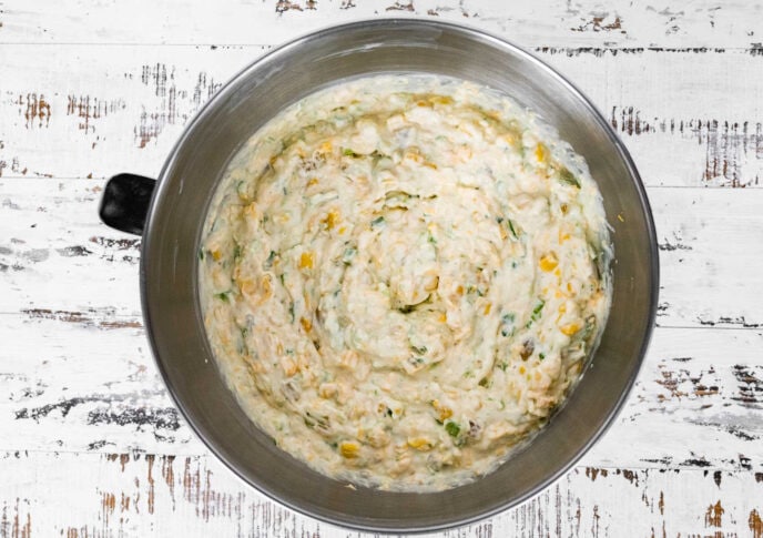 Easy Creamy Corn Dip Recipe - Dinner, then Dessert