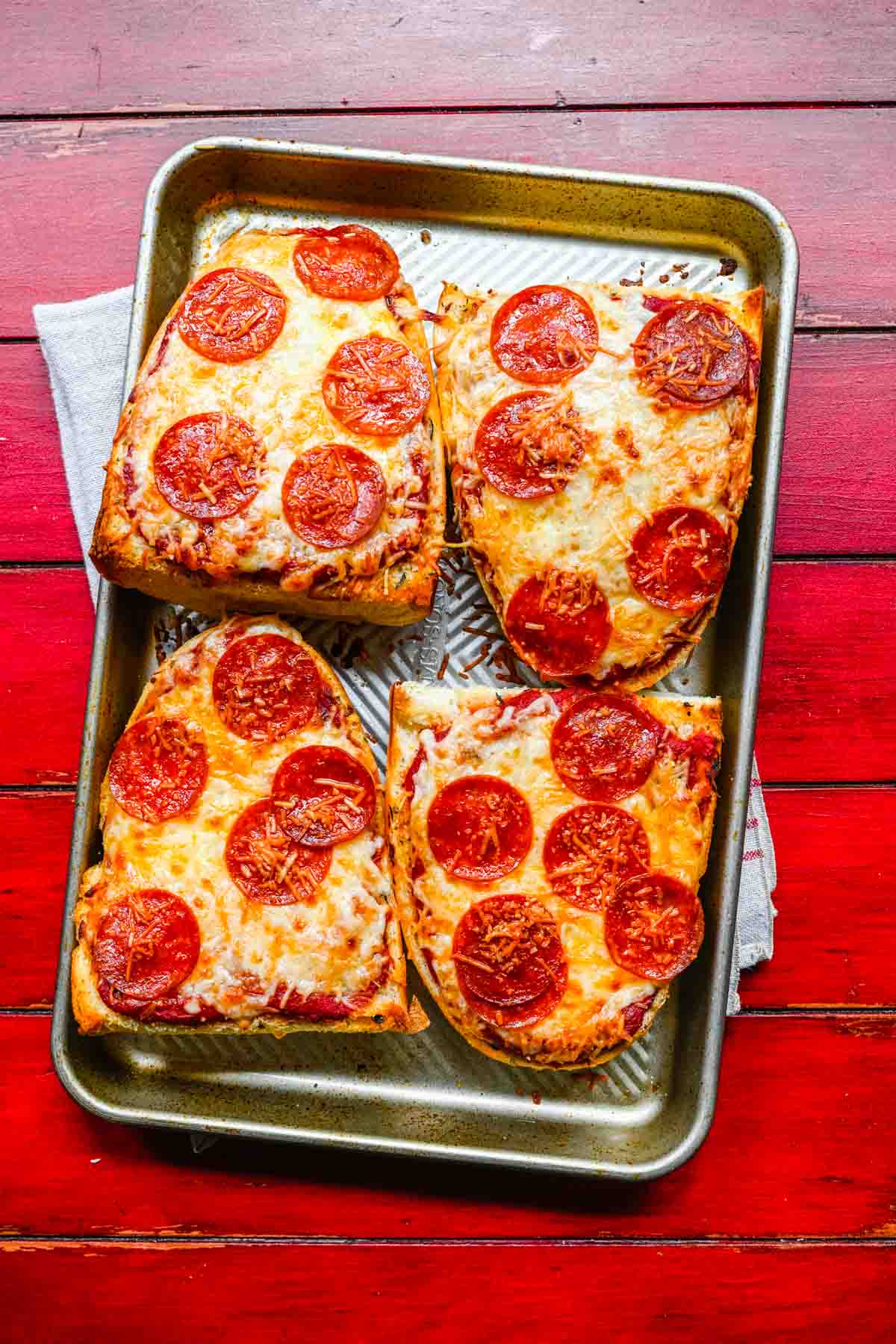 Easy French Bread Pizza Recipe - Dinner, then Dessert