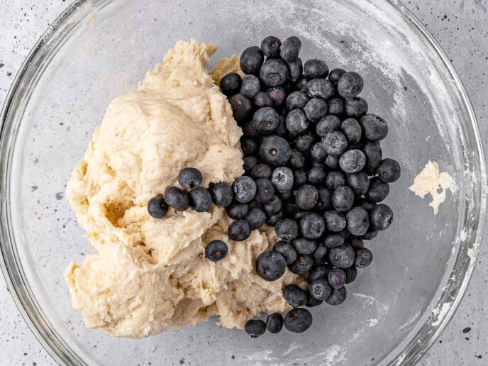 Lemon Blueberry Biscuits Recipe - Dinner, then Dessert