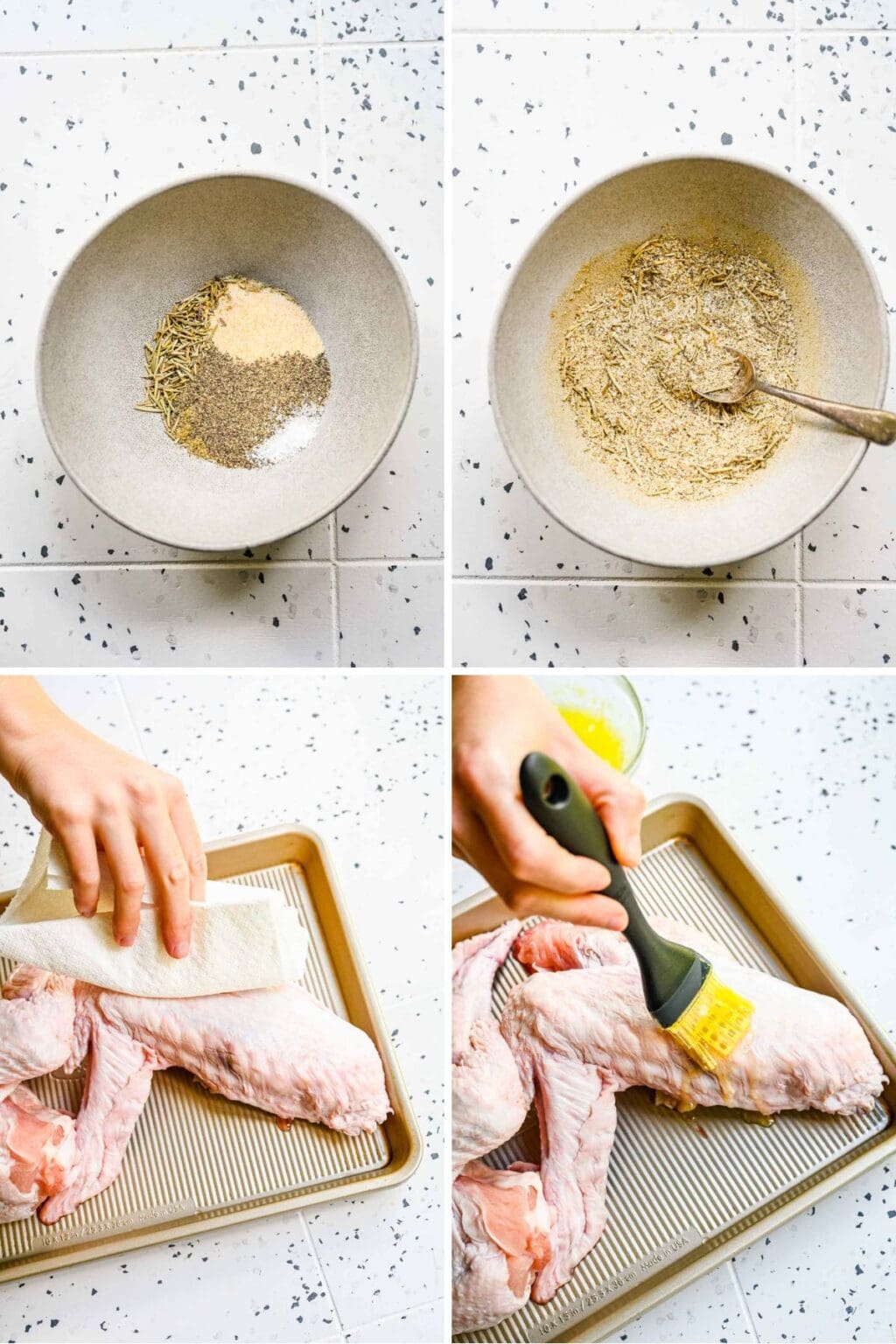 Easy Turkey Wings (Oven Baked) Recipe - Dinner, then Dessert