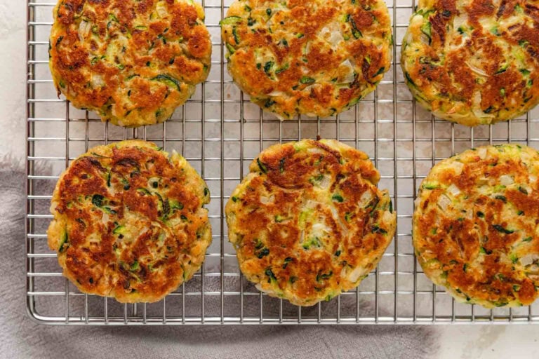 Zucchini Patties Recipe - Dinner, then Dessert