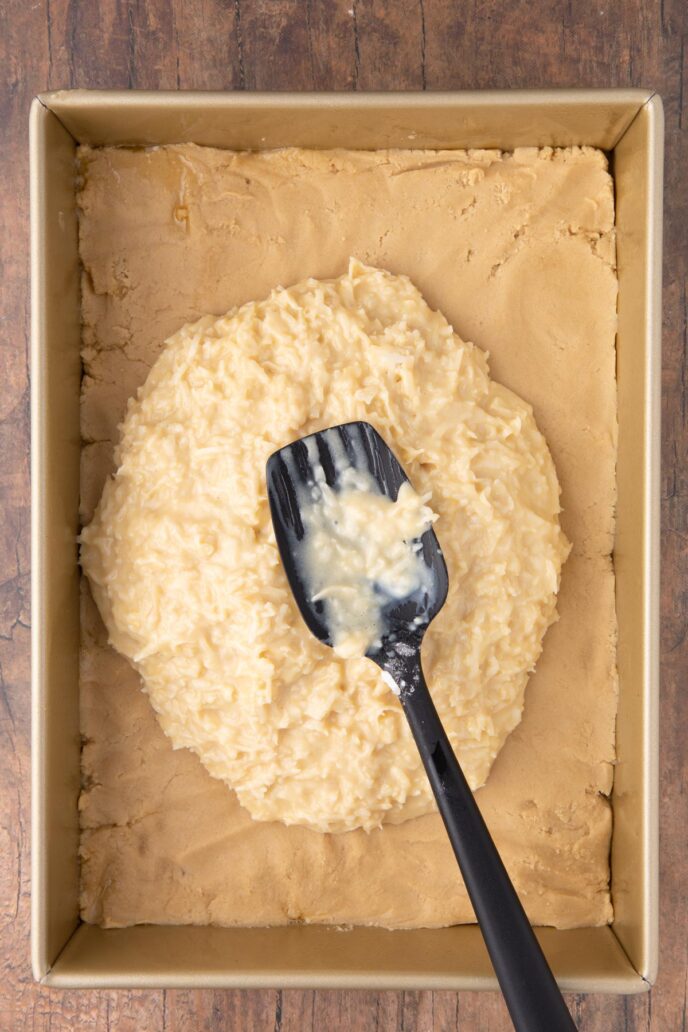 Coconut Macaroon Bars Recipe - Dinner, then Dessert