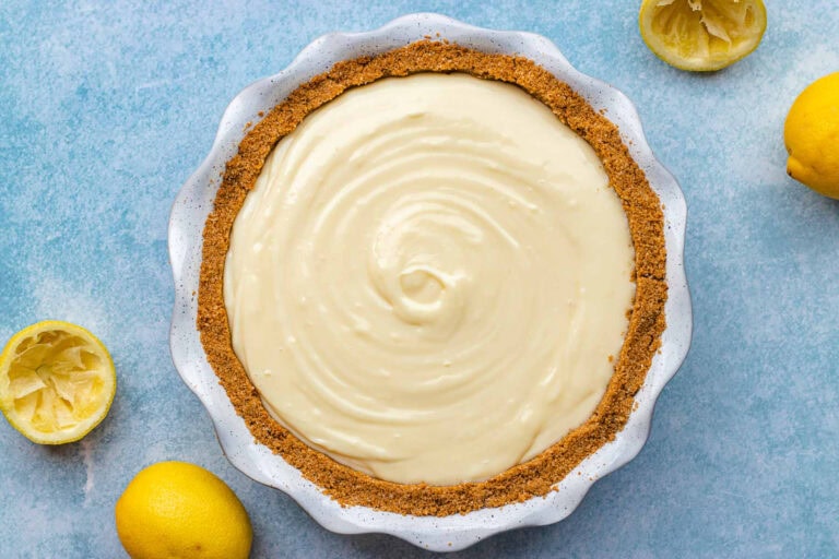 Easy Lemon Pie Recipe - Dinner, then Dessert