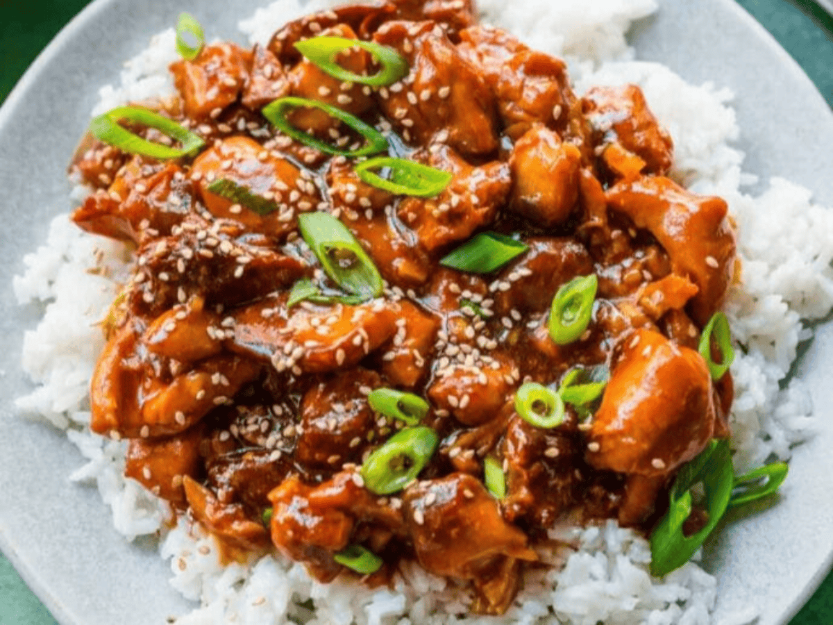 Slow Cooker Sesame Chicken Recipe - Dinner, then Dessert