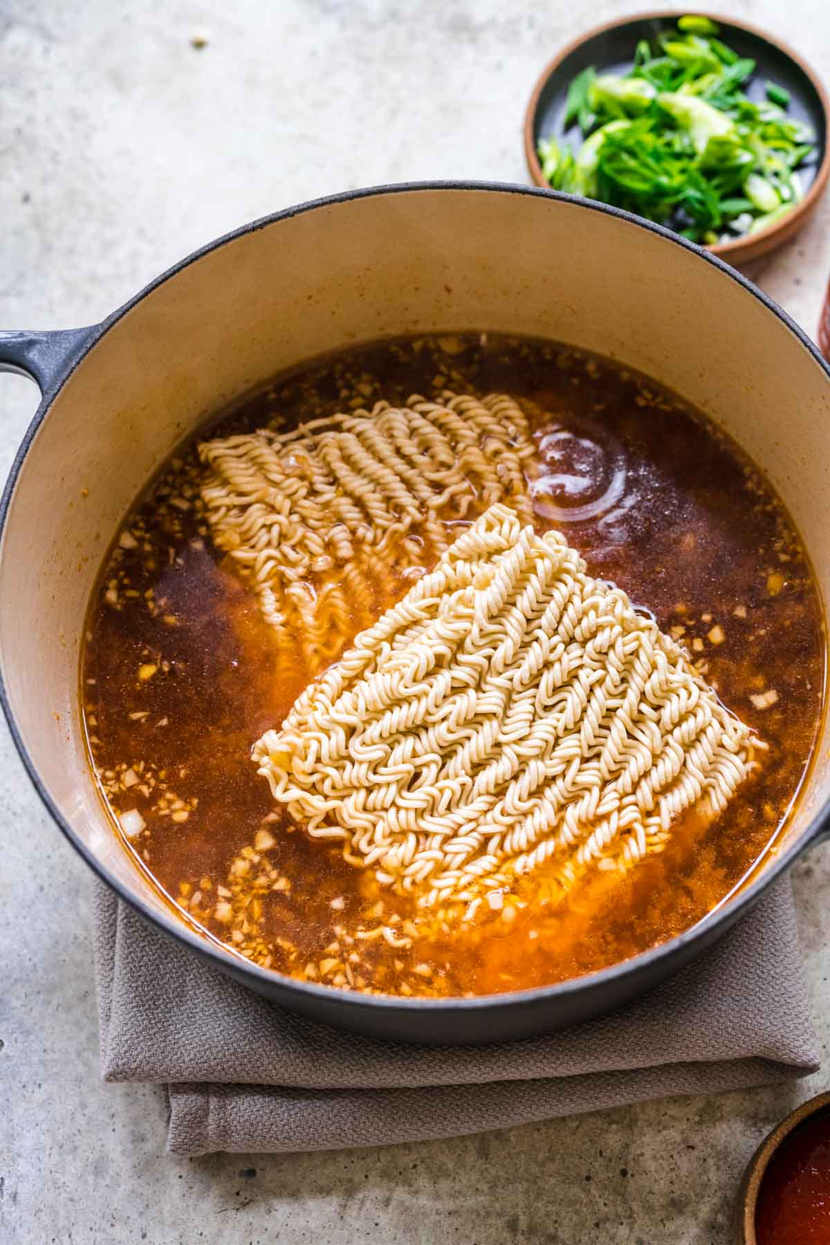 Easy Spicy Ramen Recipe - Dinner, then Dessert