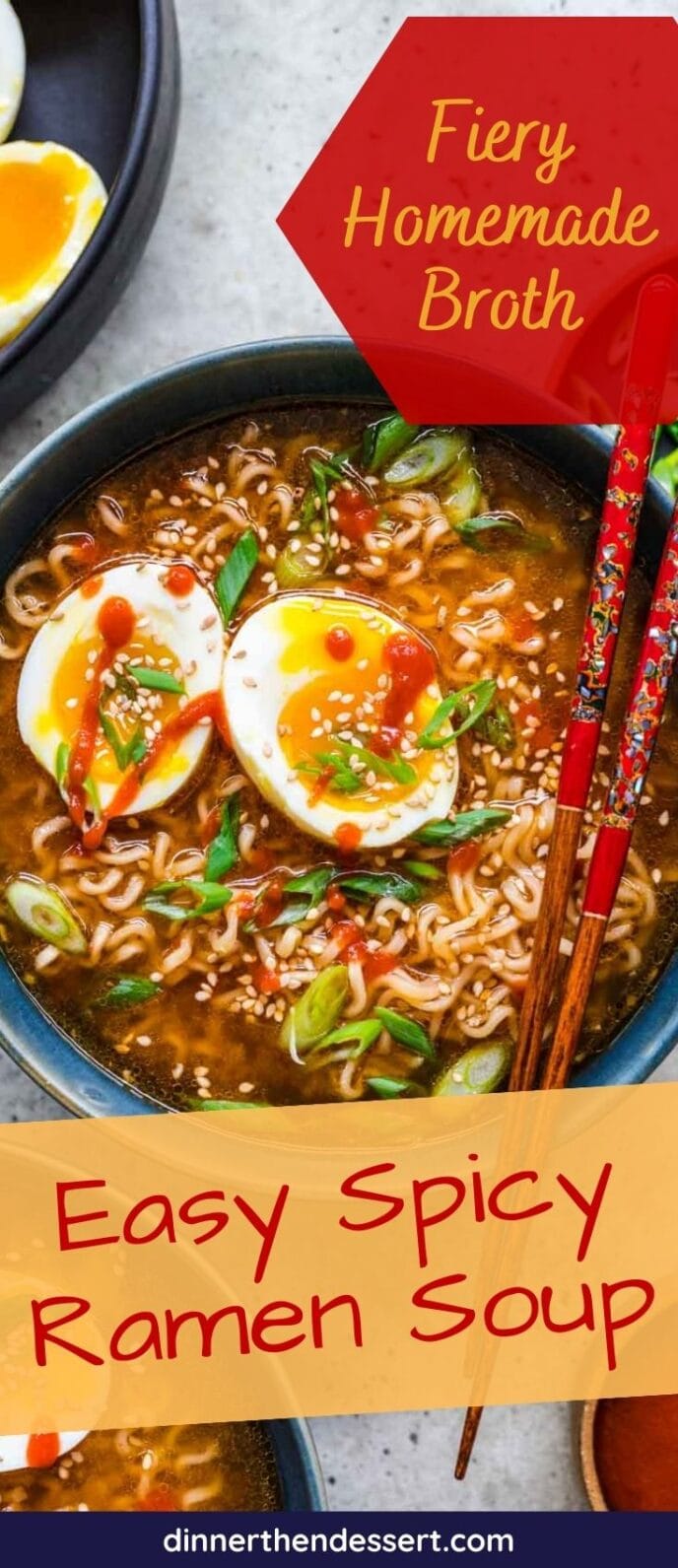 Easy Spicy Ramen Recipe - Dinner, then Dessert