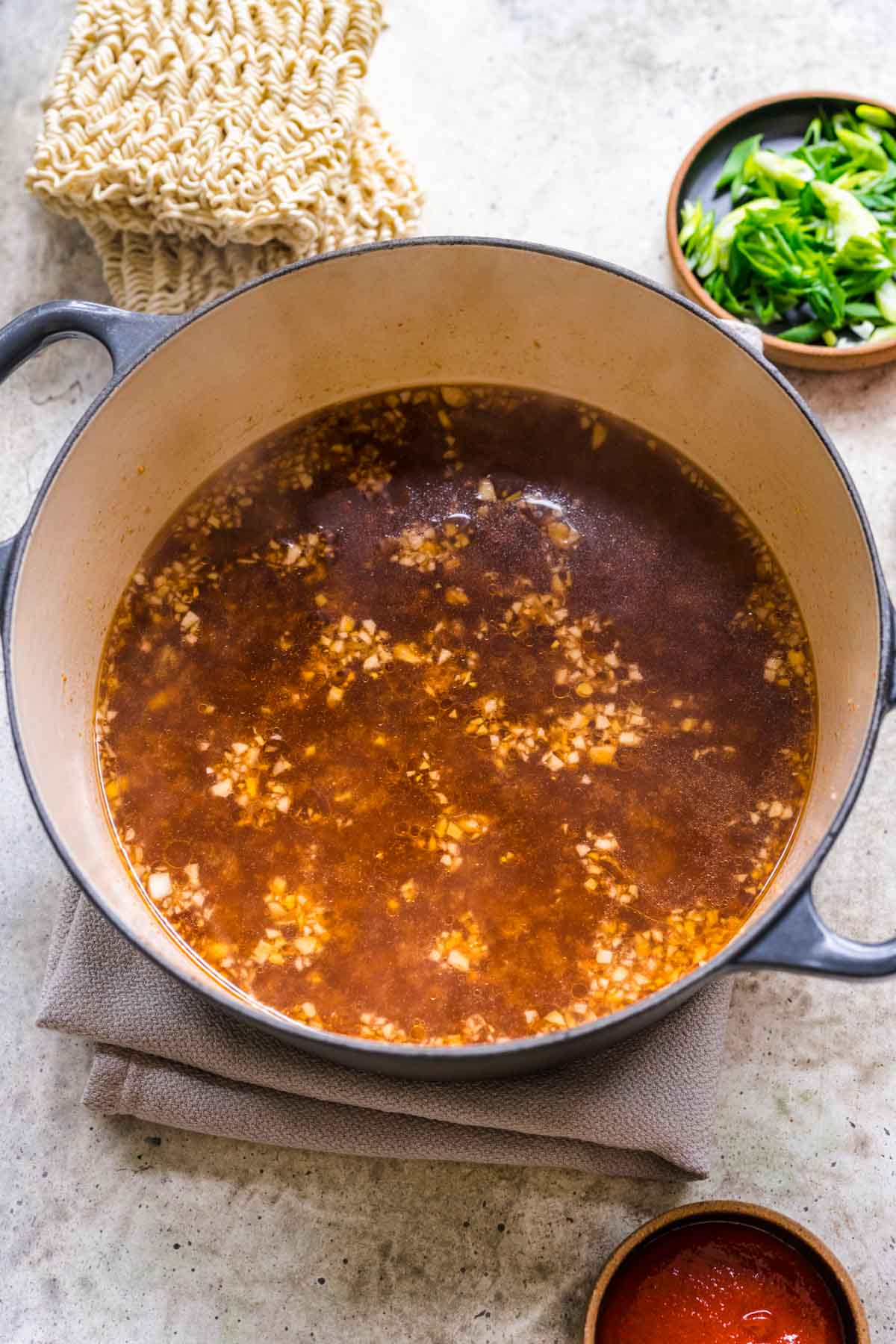 Easy Spicy Ramen Recipe - Dinner, then Dessert