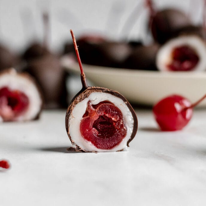 Easy Chocolate Covered Cherry Cordial Recipe - Dinner, then Dessert