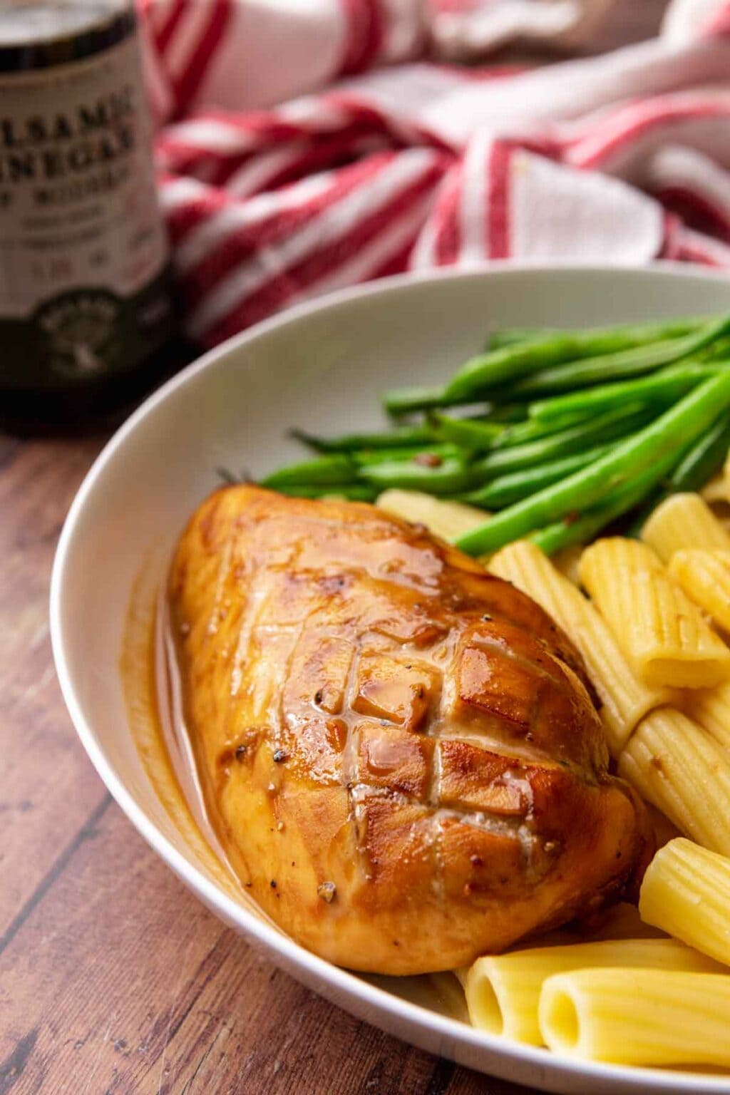 Balsamic Chicken Recipe - Dinner, then Dessert