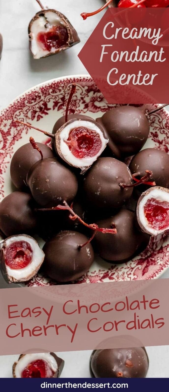 Easy Chocolate Covered Cherry Cordial Recipe - Dinner, then Dessert