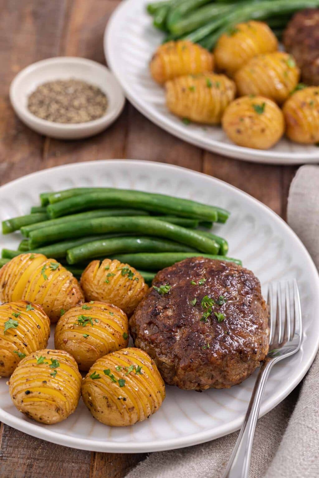 Easy Chopped Steak Recipe - Dinner, then Dessert