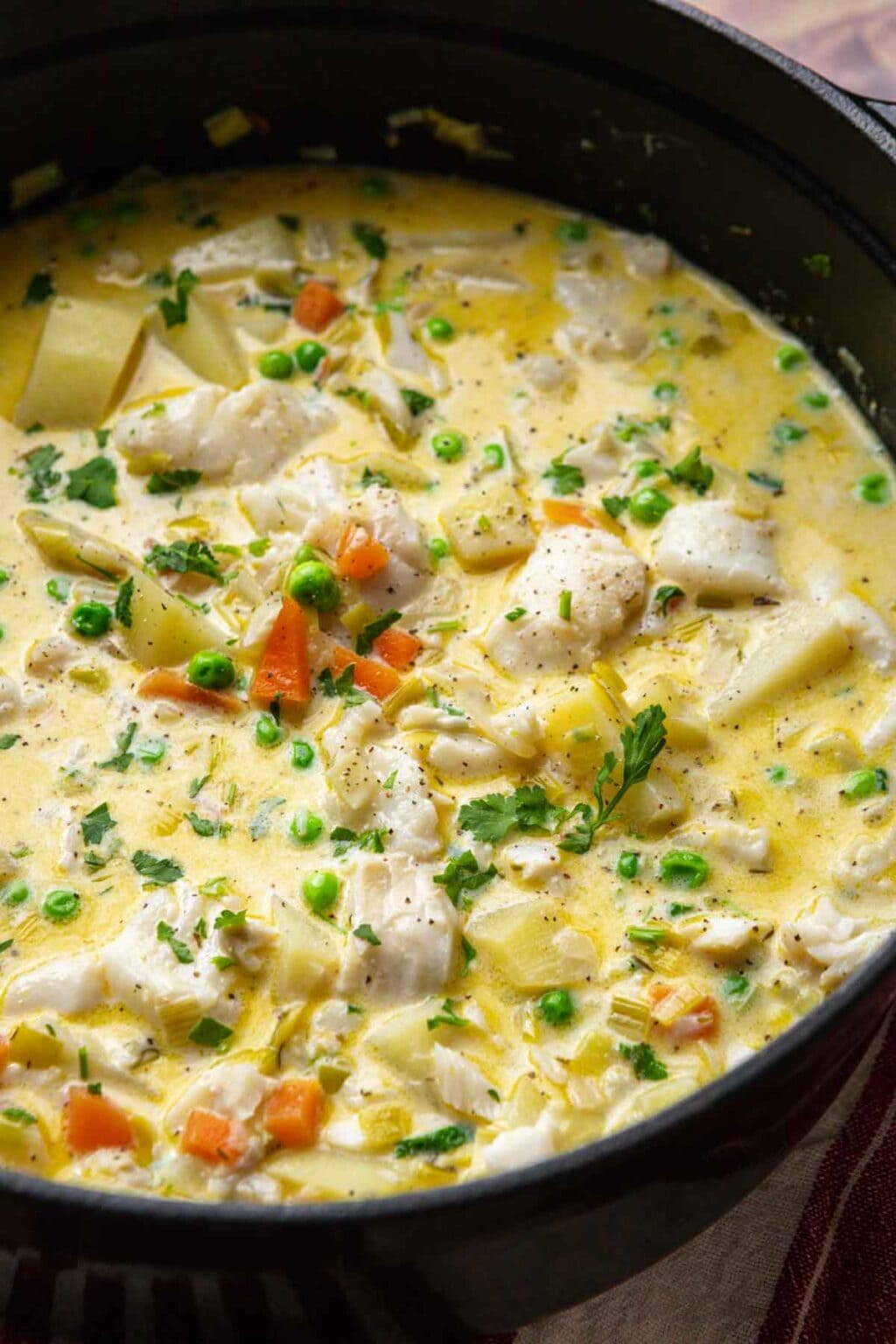 Easy Fish Soup Recipe - Dinner, then Dessert