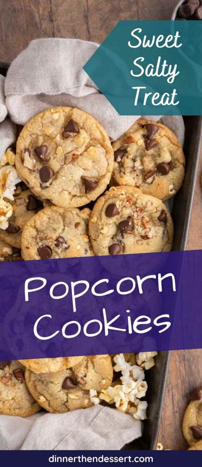 Popcorn Cookies Recipe - Dinner, then Dessert