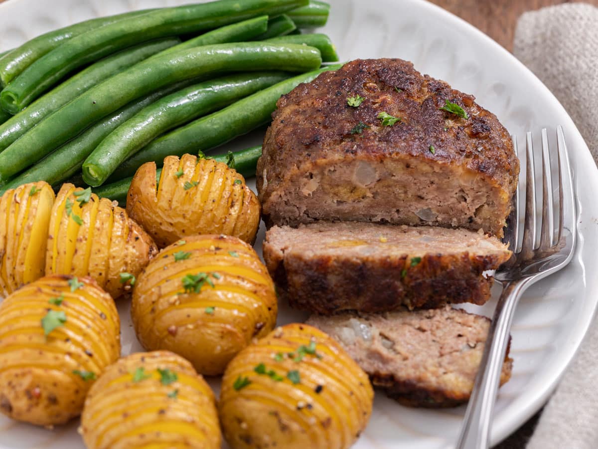 Easy Chopped Steak Recipe - Dinner, then Dessert