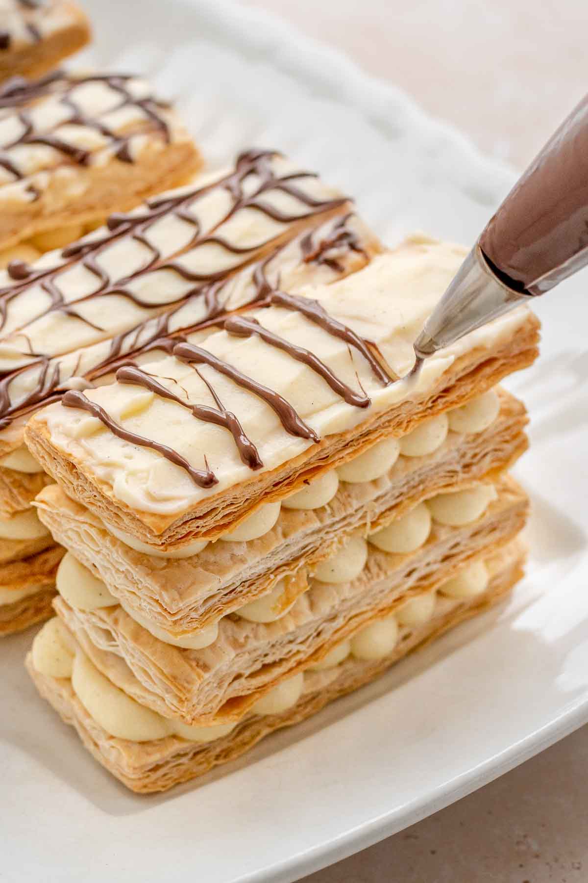 TraditionalMille Feuille Recipe - Dinner, then Dessert
