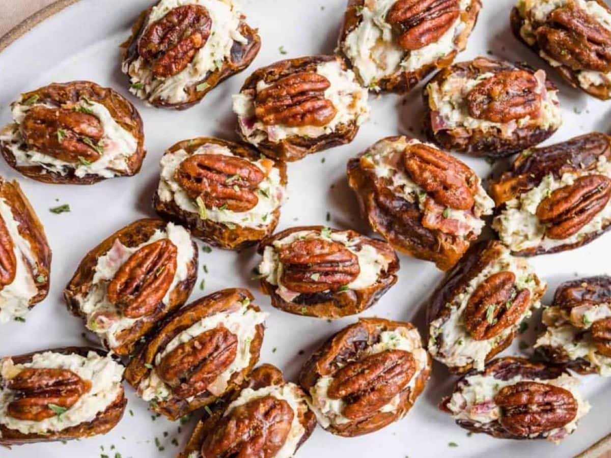 Blue Cheese Pecan Dates Recipe - Dinner, then Dessert
