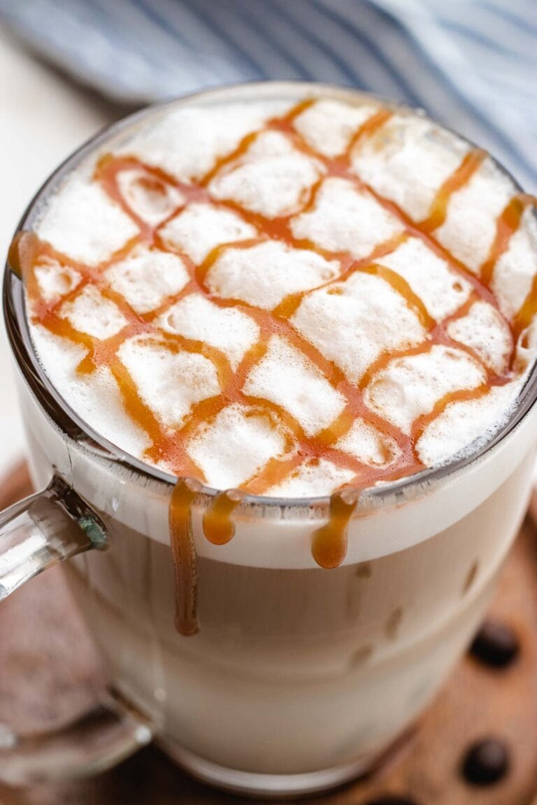 Homemade Caramel Macchiato recipe - Dinner, then Dessert