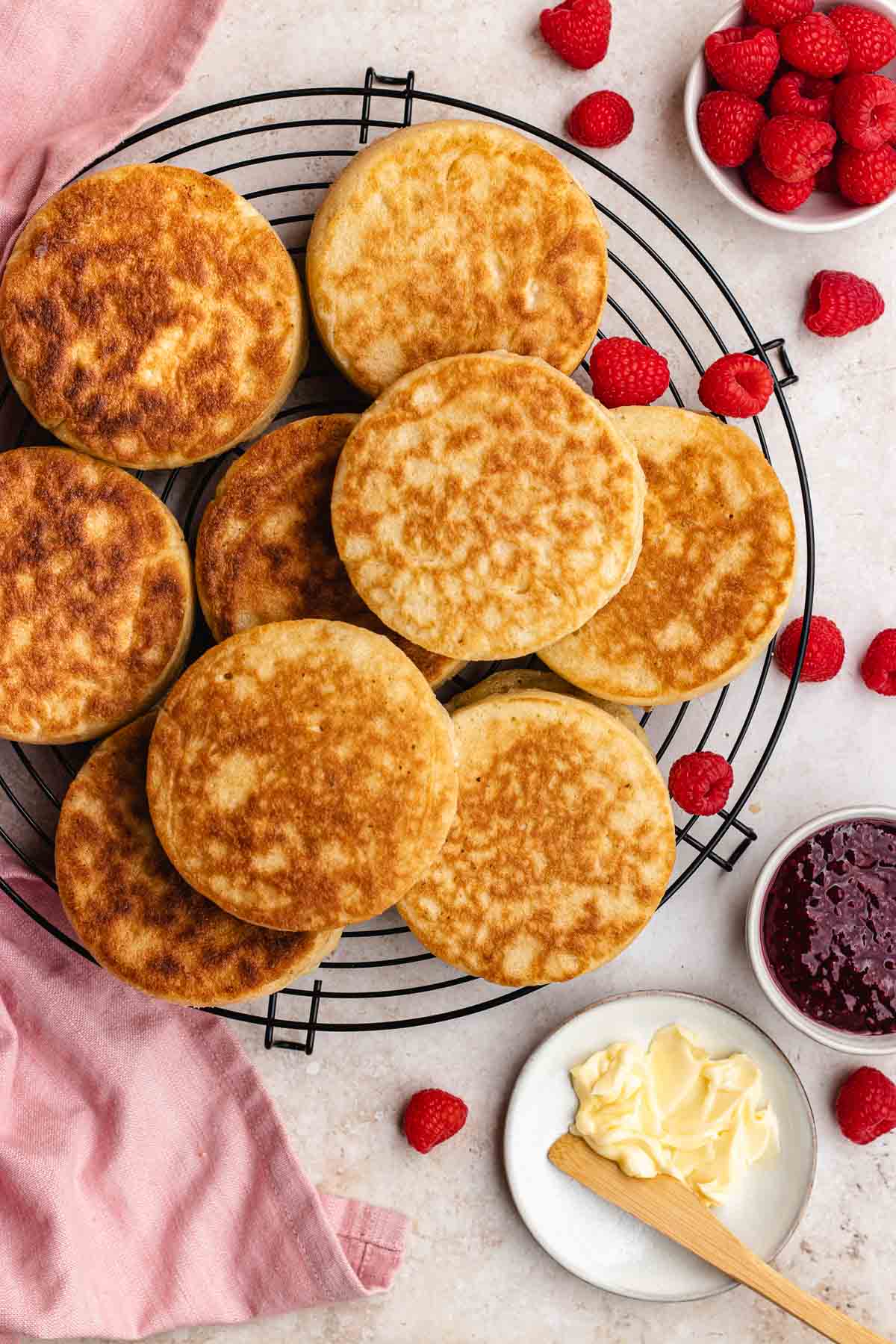 Easy Homemade Crumpets Recipe - Dinner, then Dessert