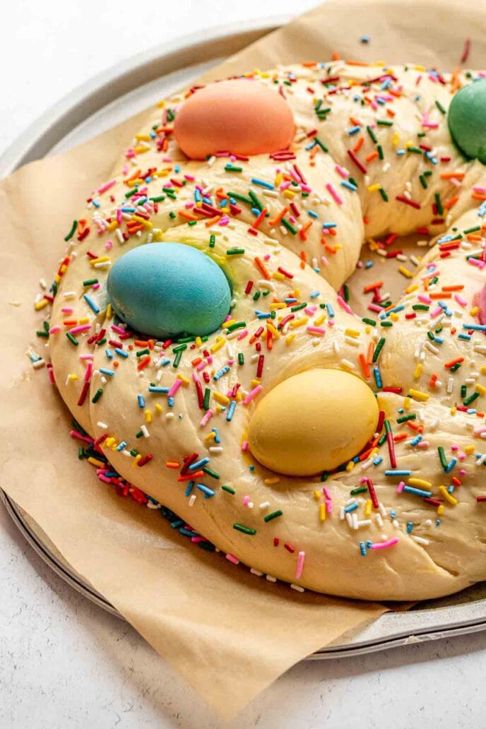 Easter Bread Recipe - Dinner, then Dessert