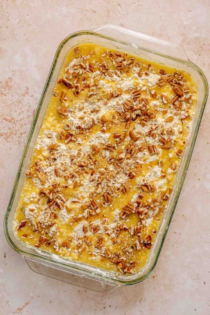 Easy Apple Dump Cake Recipe - Dinner, then Dessert