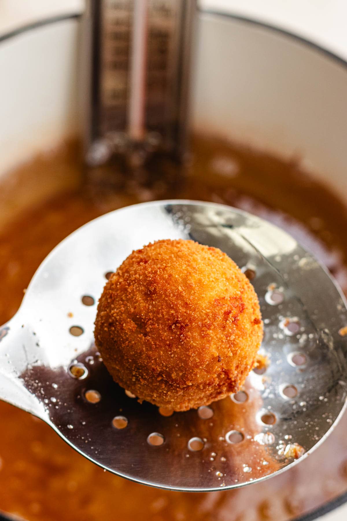 Traditional Arancini with Spicy Dipping Sauce Recipe - Dinner, then Dessert