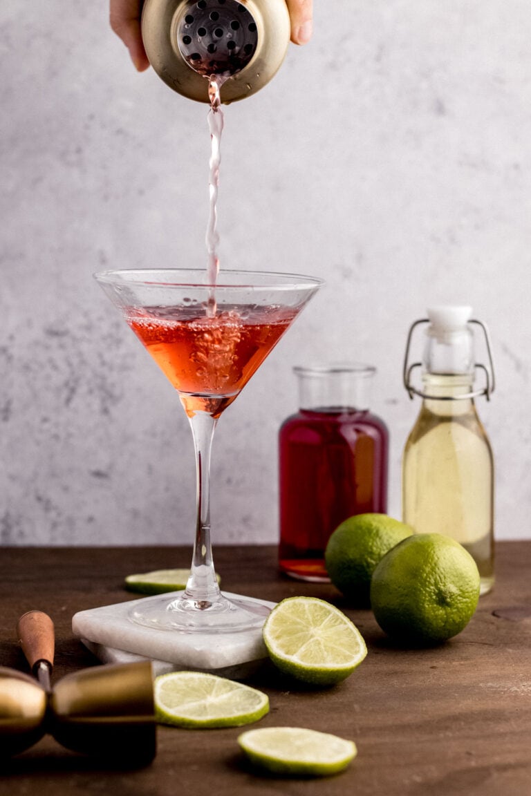 Classic Cosmopolitan Cocktail Recipe - Dinner, then Dessert