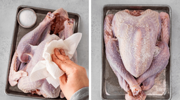 Dry-Brined Turkey Recipe - Dinner, then Dessert