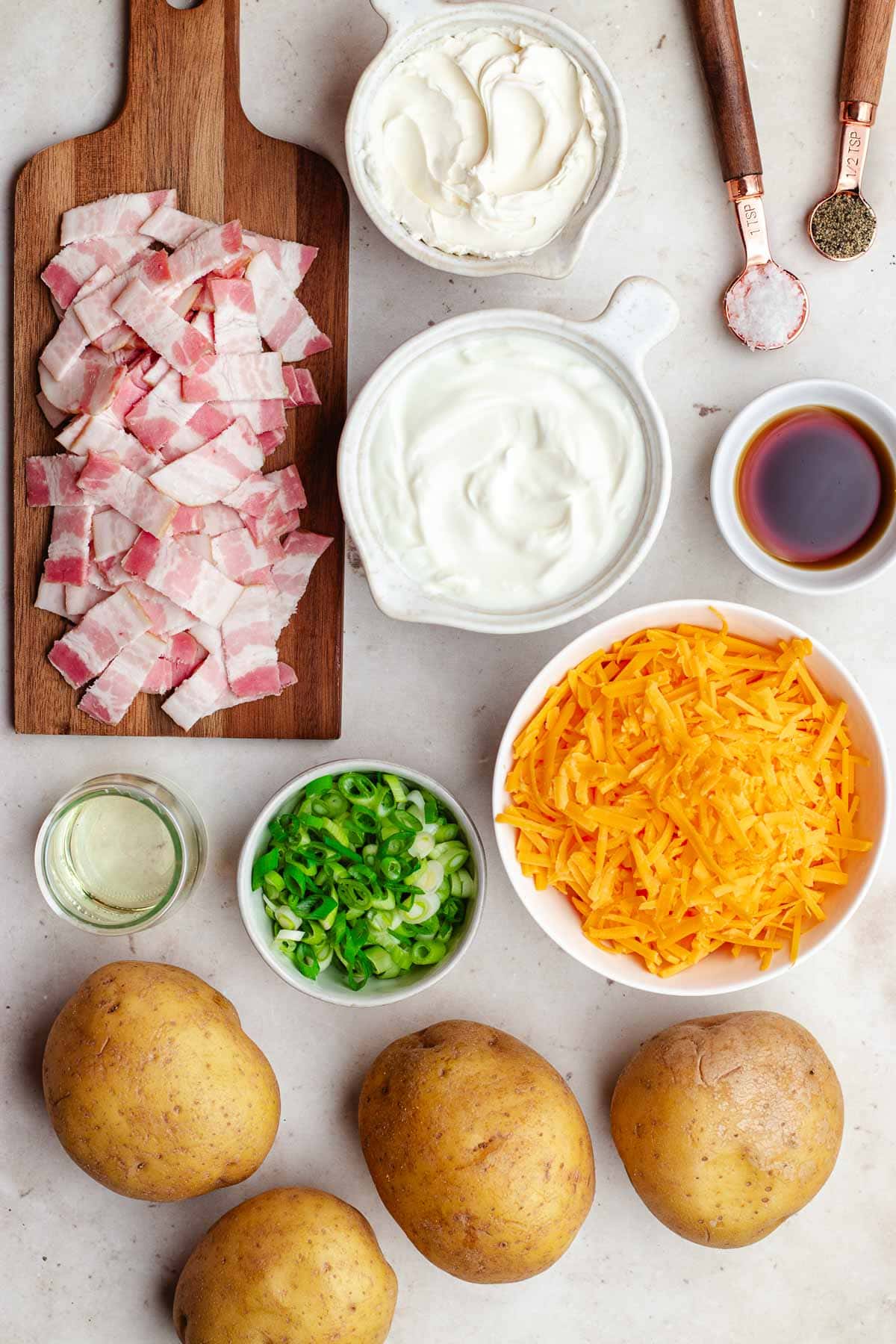 Easy Loaded Twice Baked Potato Casserole Recipe - Dinner, then Dessert