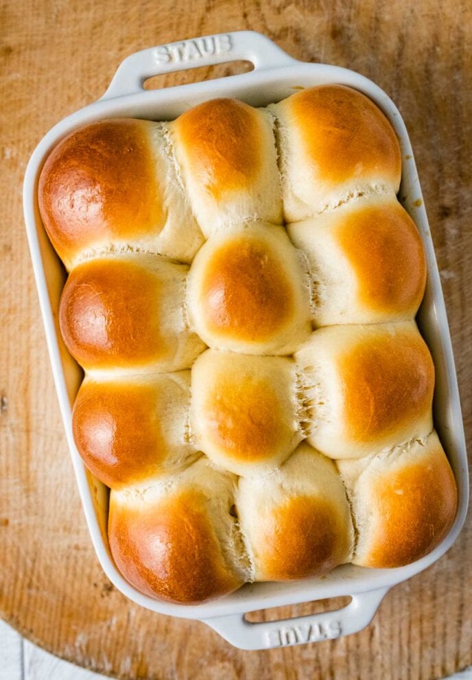 Yeast Dinner Rolls - Dinner, then Dessert