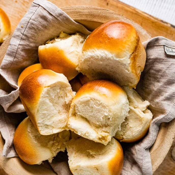Yeast Dinner Rolls - Dinner, then Dessert