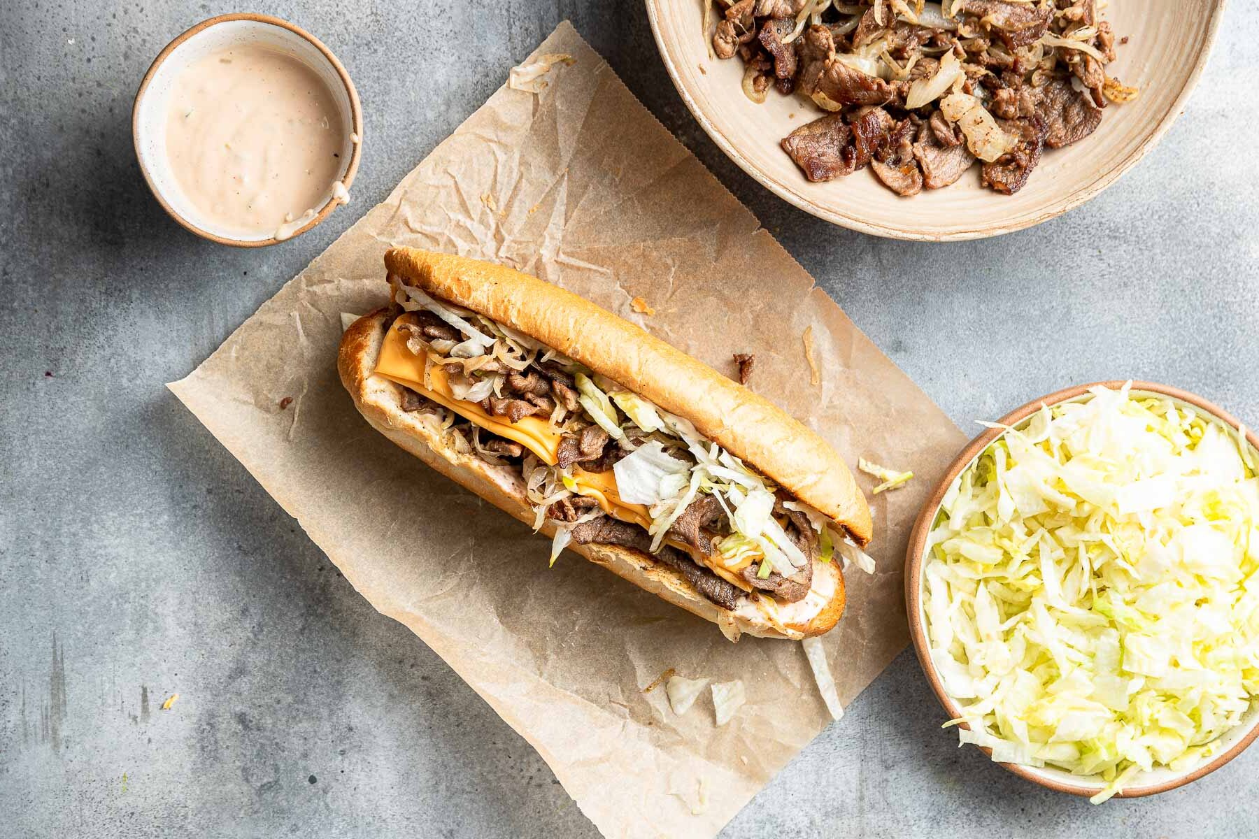 Big Mac Philly Cheesesteak Recipe - Dinner, then Dessert