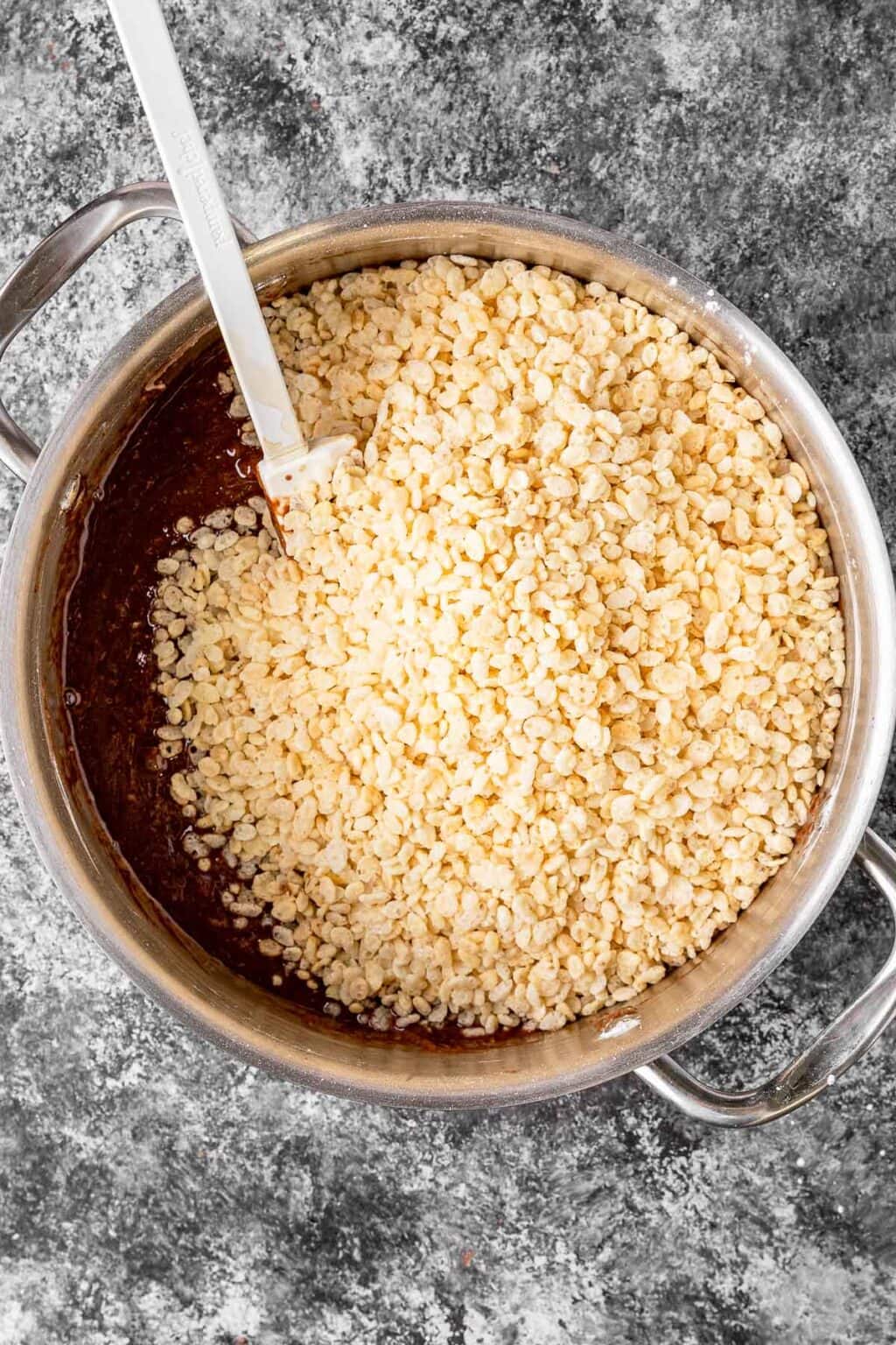 Quick and Easy Fudge Krispies Recipe - Dinner, then Dessert