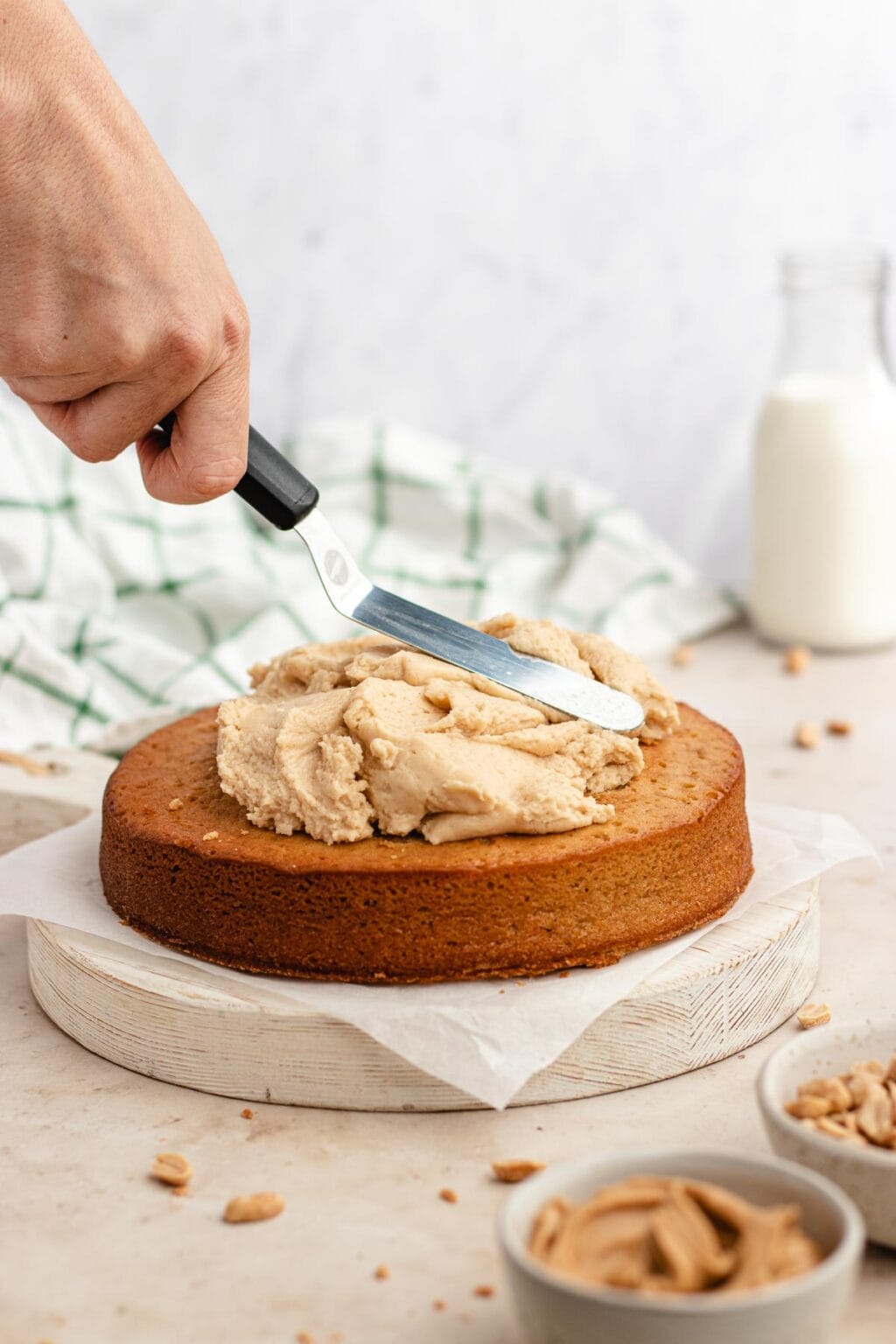 The Best Peanut Butter Layer Cake Recipe - Dinner, then Dessert