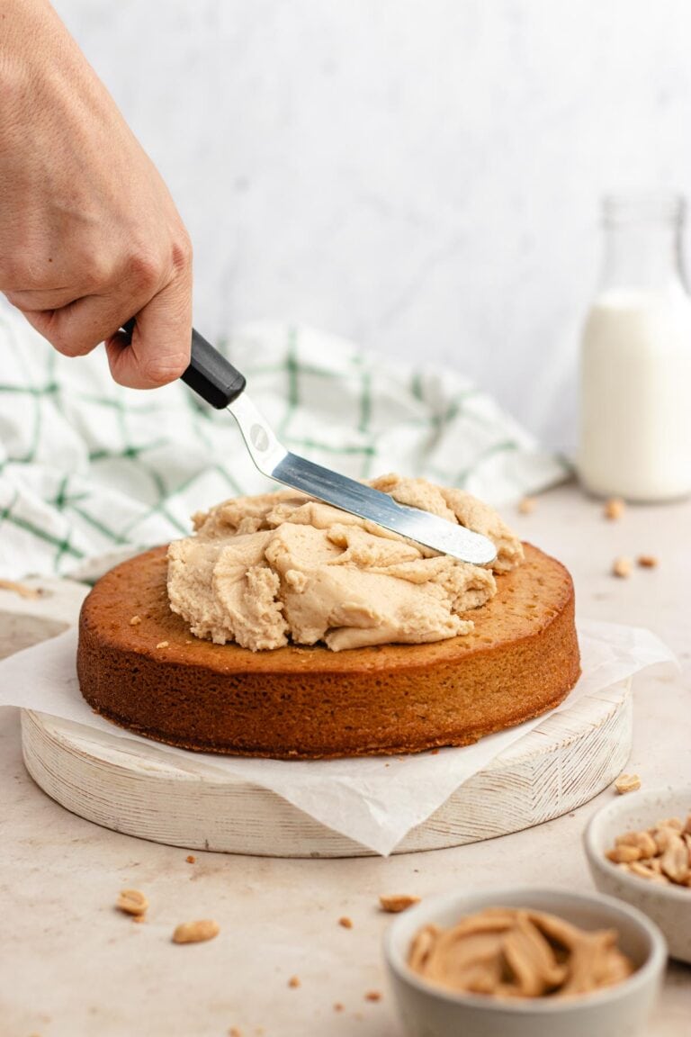 The Best Peanut Butter Layer Cake Recipe - Dinner, then Dessert