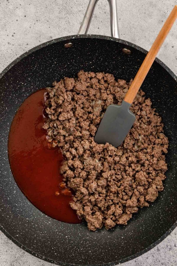 Cheesy BBQ Beef Bites Recipe - Dinner, then Dessert