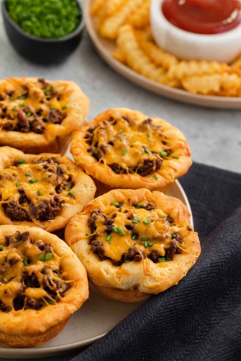Cheesy BBQ Beef Bites Recipe - Dinner, then Dessert