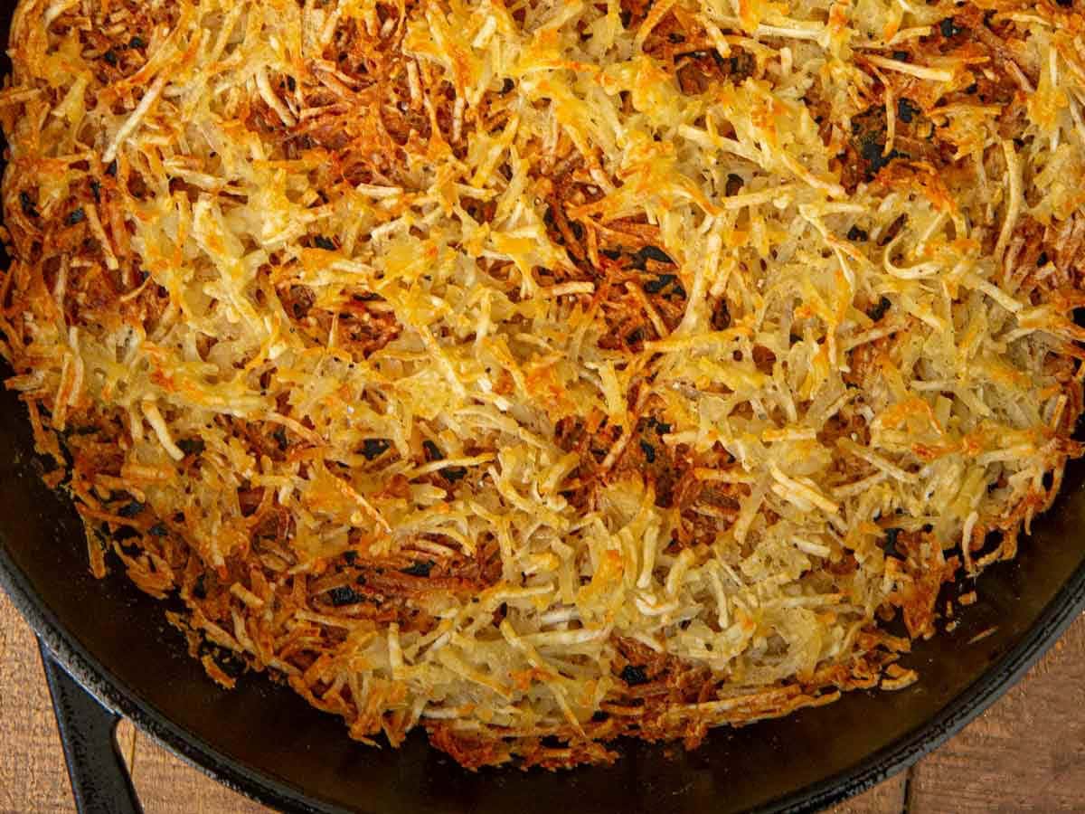 Crispy Oven Hash Browns Recipe - Dinner, then Dessert