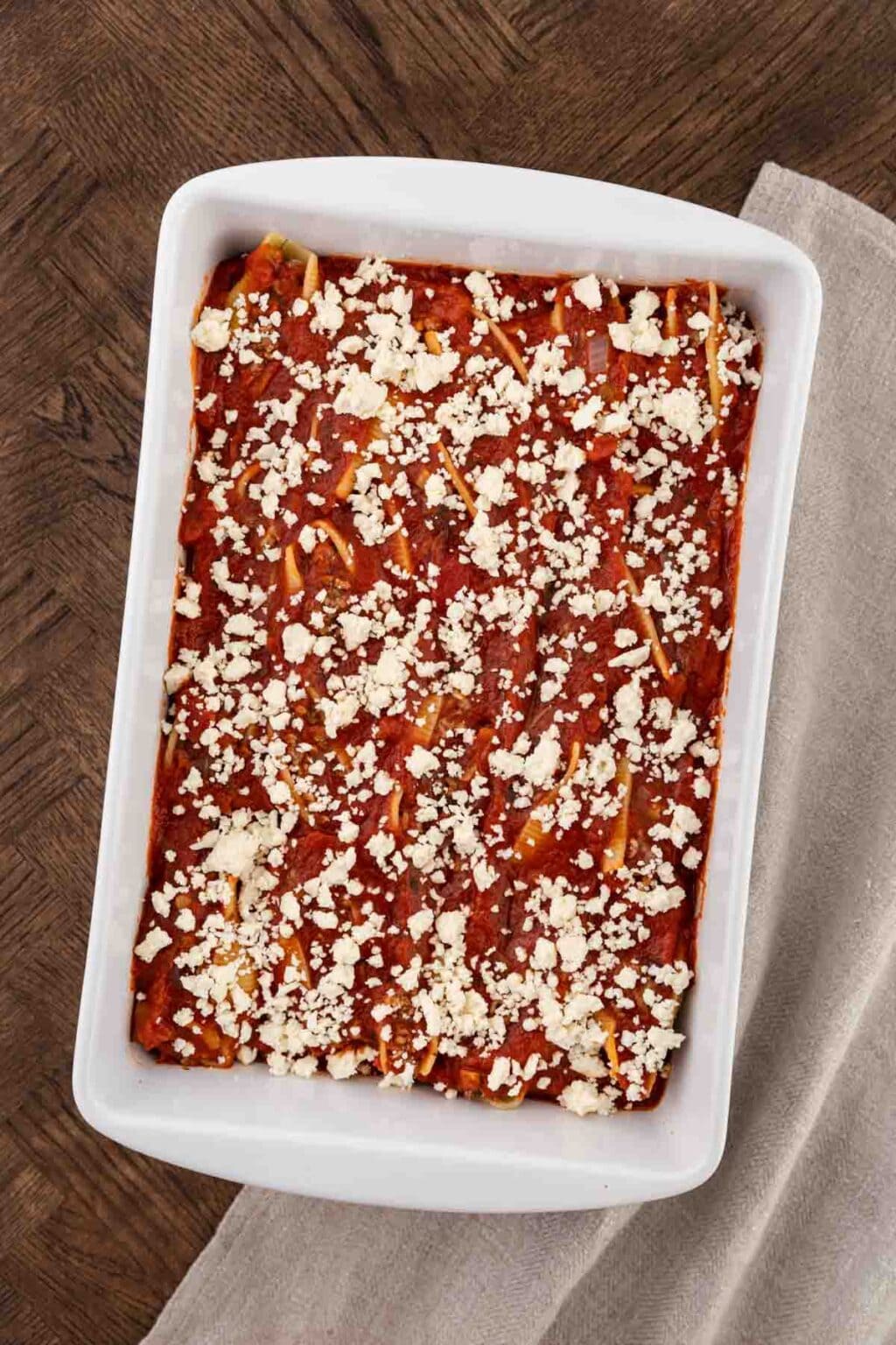Greek Stuffed Shells - Dinner, then Dessert