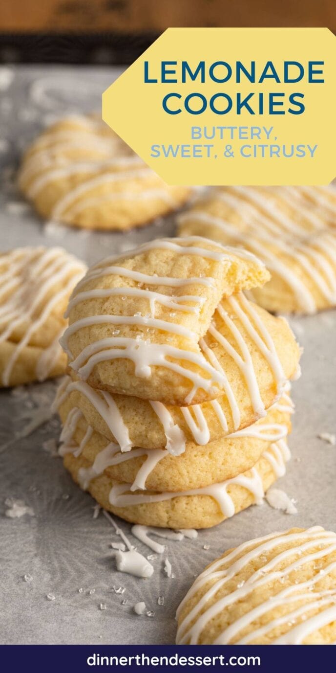 Quick and Easy Lemonade Cookies Recipe - Dinner, then Dessert