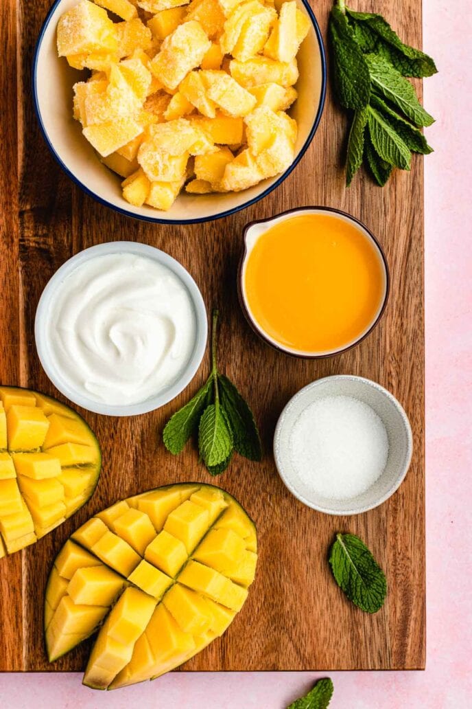Mango Smoothie Recipe - Dinner, then Dessert