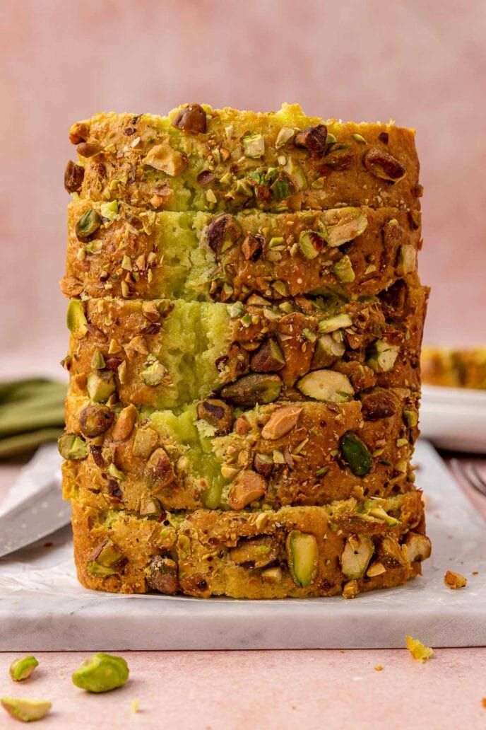 Quick and Easy Pistachio Bread Recipe - Dinner, then Dessert