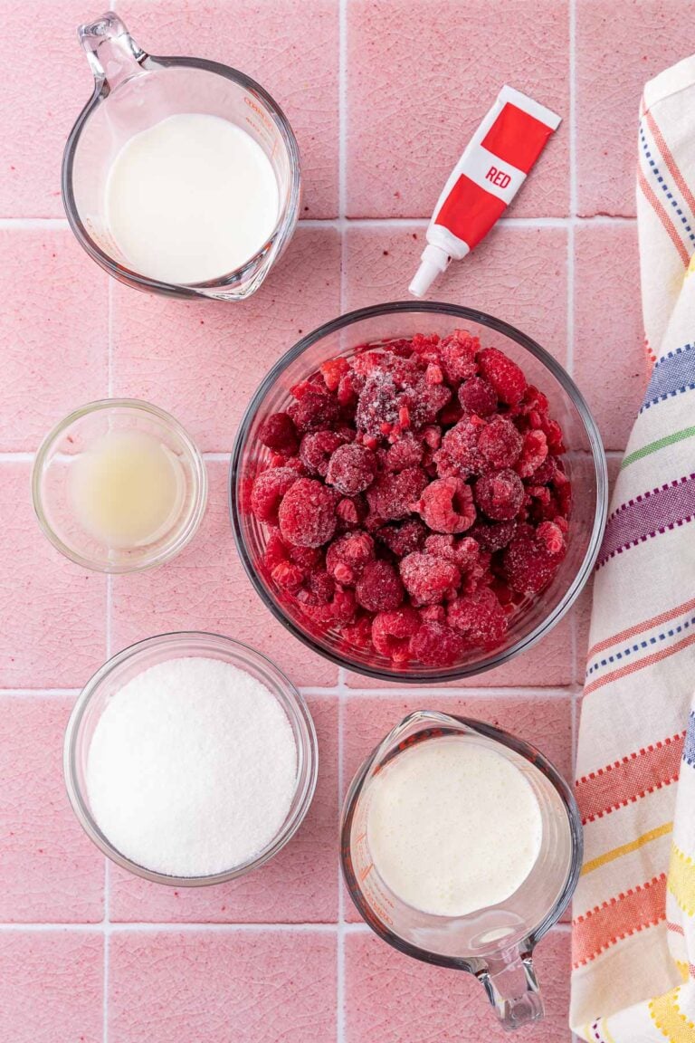 Rainbow Sherbet - Dinner, then Dessert